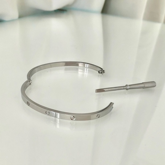 Jewelry | Screw Bracelet Small Model Stainless Steel | Poshmark